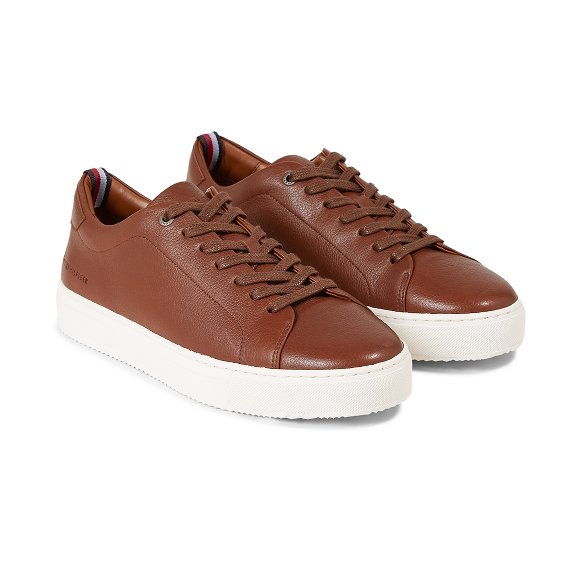 Tommy Hilfiger Prem Cupsole Trainer Winter Cognac - Ejmenswear Store