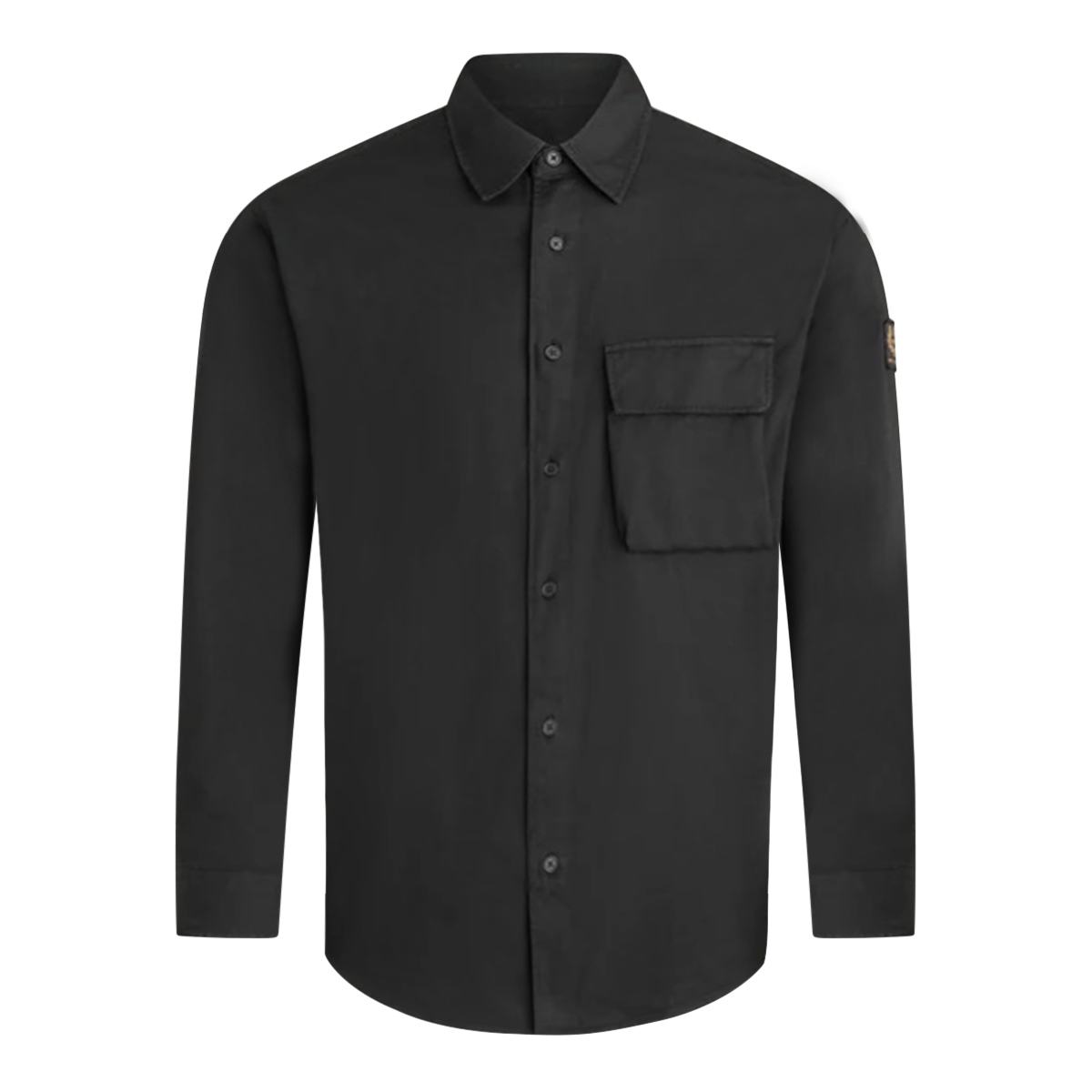 Belstaff Scale Shirt Black - Ejmenswear Store