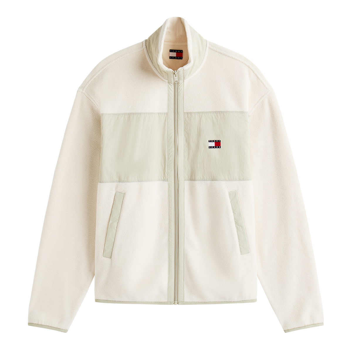 Tommy Jeans RLX FZ Polar Fleece Desert Sand - Ejmenswear Store