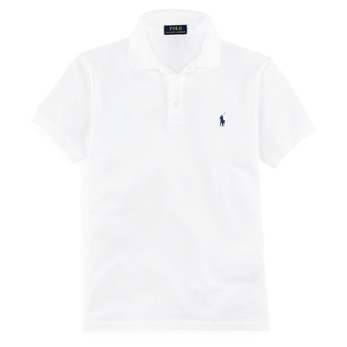 Ralph Lauren Slim Fit Polo White - Ejmenswear Store
