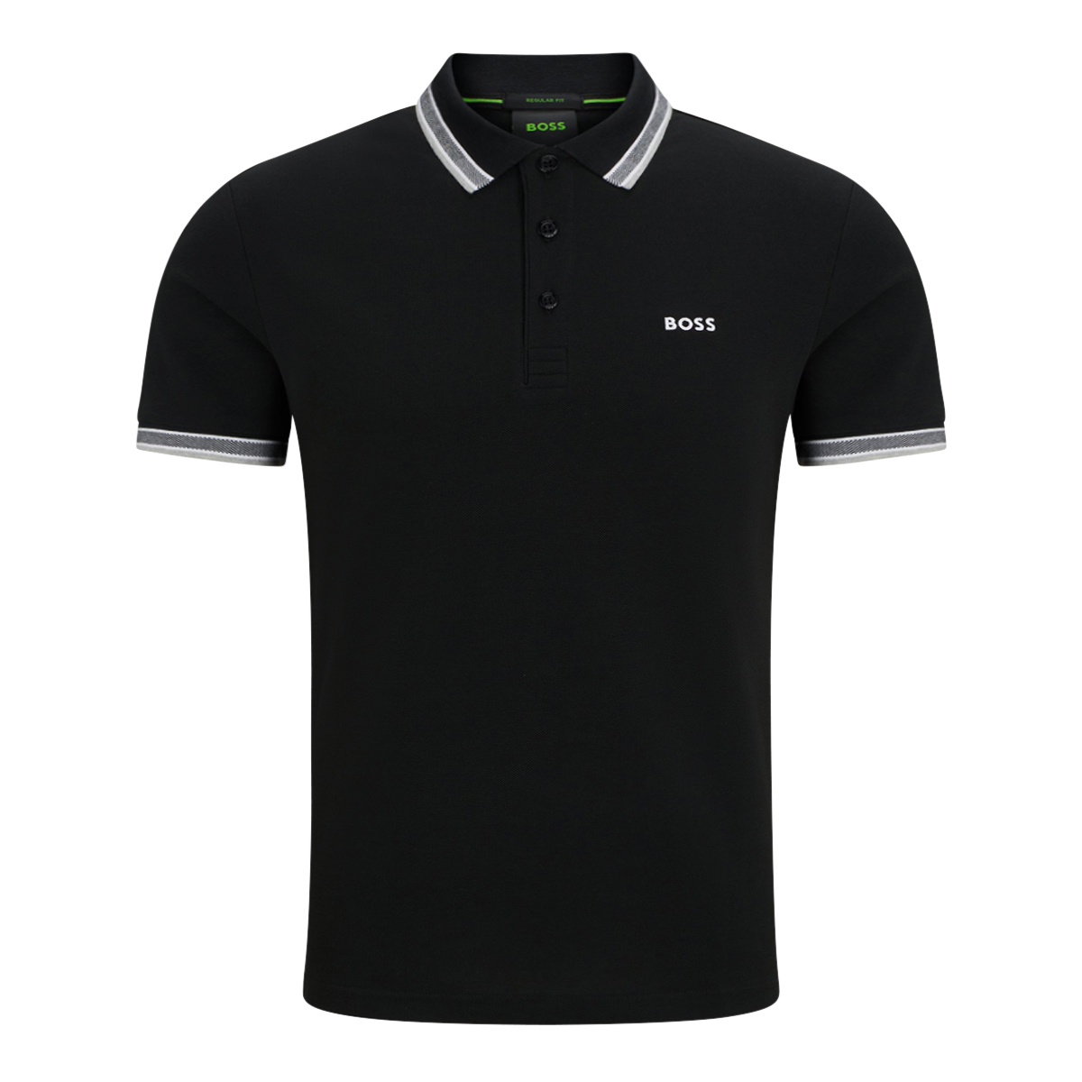 Boss Paddy Polo Shirt Black - Ejmenswear Store